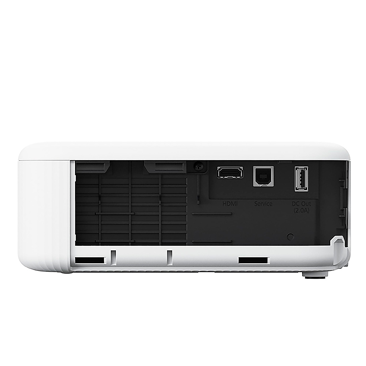 2022 New Upgrade Epson EpiqVision Flex CO-FH02 Full HD 1080p Smart Streaming Portable Projector, 3-Chip 3LCD, 3,000 Lumen Color/White Brightness, Android TV, Bluetooth, 5W Speaker, Home Entertainment