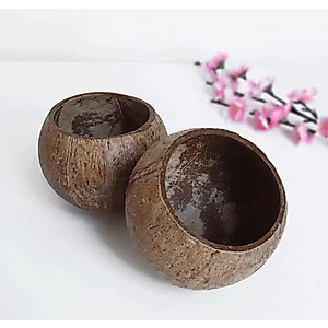 Coconut Bowl, Coconut Shell, Burr Free Coconut Bowl Set, Natural Coconut Bowls, Homemade storage bowl, Coconut Bowls, Organic Salad Bowls, Home decor