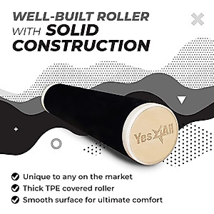 Yes4All Premium Surf Balance Board Trainer with Adjustable Stoppers for Improve Balance, Build Strength & Surf Trainer