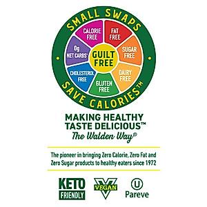 Walden Farms Whipped Peanut Spread 12 oz Jar, Rich and Creamy, 0g Net Carbs, Kosher Certified,Perfect for Spreading, Dipping, Dunking or Snacking, Bread, Toast, Crackers, Dessert and Many More