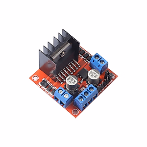 DEVMO 10 Packs L298N Motor Drive Controller Board Module Dual H Bridge DC Stepper Compatible with Ar-duino Electric Projects, Smart Car Robot