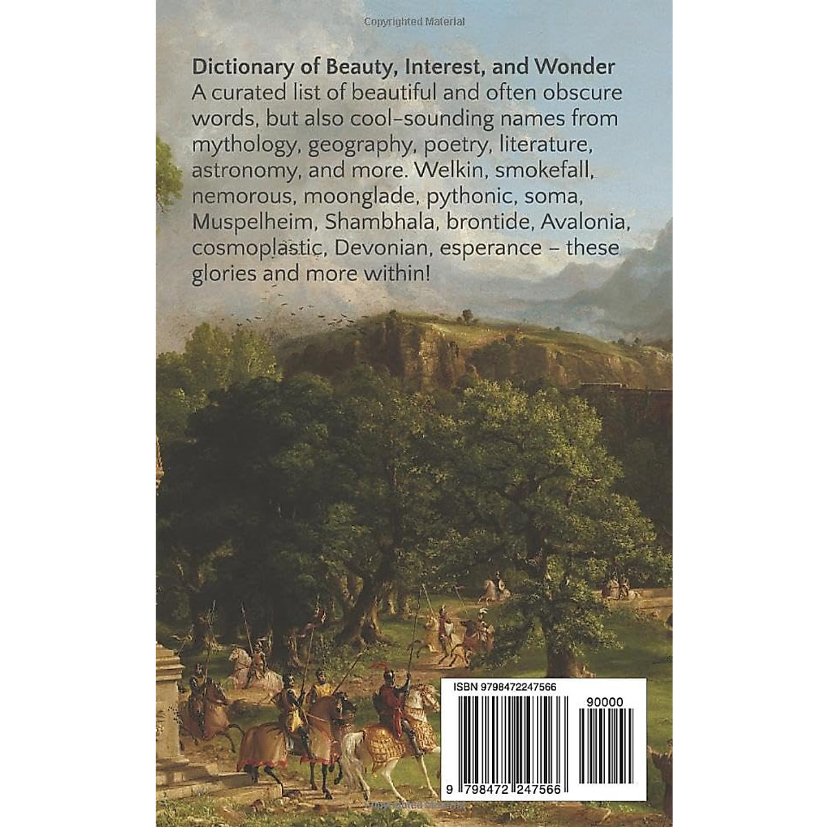 Epic English Words: Dictionary of Beauty, Interest, and Wonder