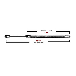 2 Pcs Front Hood Lift Supports Struts Shocks Gas Spring 4478 Fit For1997-2006 Ford Expedition F-150 F-250