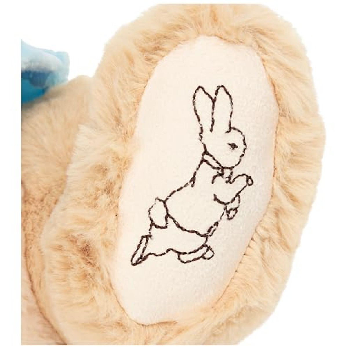 GUND Beatrix Potter Classic Peter Rabbit in Blue Coat Deluxe Soft Plush Stuffed Animal Bunny, Brown, 11”