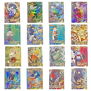 Ouwanz 𝐍𝐚𝐫𝐮𝐭𝐨 𝐜𝐚𝐫𝐝𝐬 Anime Rare Collection Trading Cards 1 Box /40 Japanese Ninja Anime Character Cards.