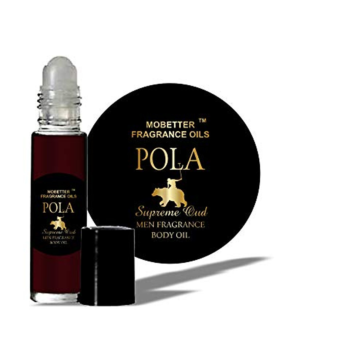 Pola Supreme Oud Cologne for Men (10ml Roll On) Mobetter Fragrance Oils