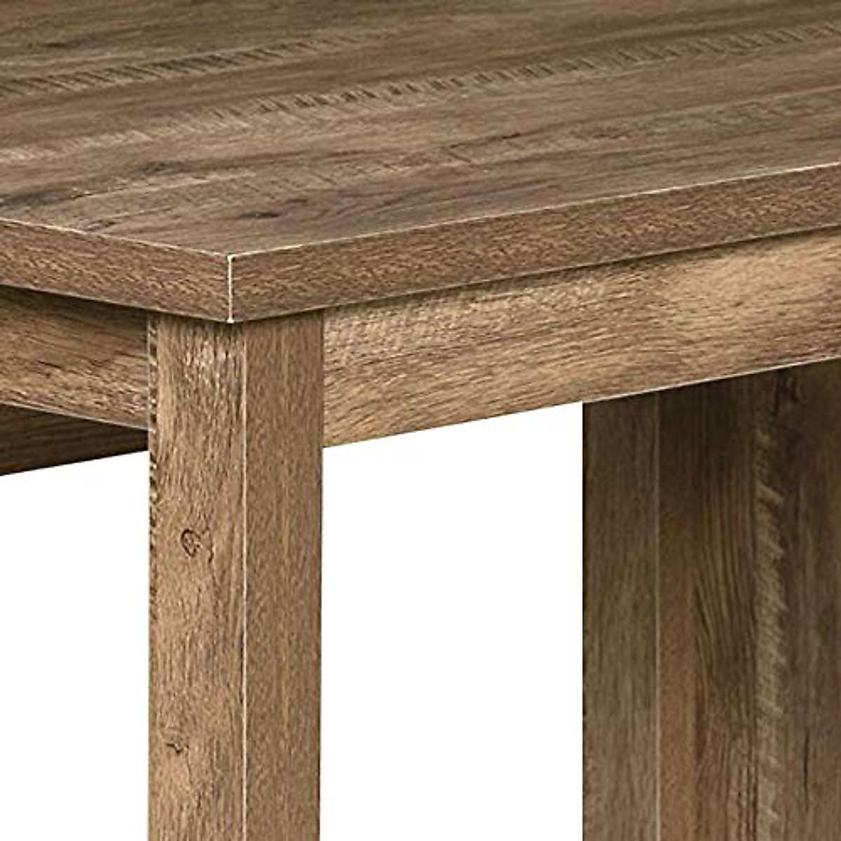 OneSpace Norwood Range 3-Drawer Locker Writing Desk, Oak