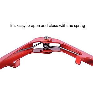 UCEC 12Pcs U Sewing Scissors Clippers, Embroidery Thrum Yarn Fishing Thread Beading Cutter, Mini Small Snips Trimming Nipper, Great for Stitch,DIY Supplies