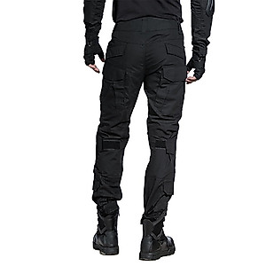 SINAIRSOFT Tactical Pants with Knee Pads, Army Airsoft Combat BDU Pants