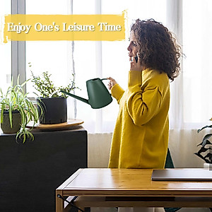 Watering Can for Indoor Plants, Small Watering Cans for House Plant Garden Flower, Long Spout Water Can for Outdoor Watering Plants 1.8L 1/2 Gallon