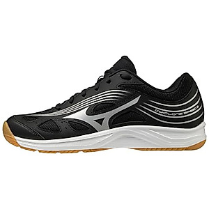 Mizuno Cyclone Speed 3 Junior Shoe-Black-Silver