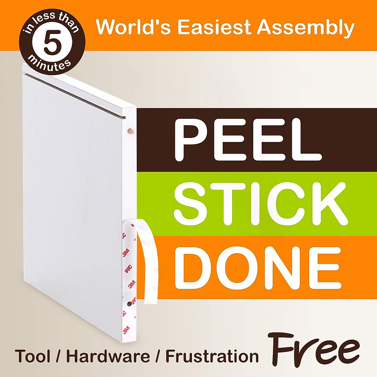 Way Basics,1 shelves Eco Stackable Storage Cube, Cubby Organizer (Tool-Free Assembly and Uniquely Crafted from Sustainable Non Toxic zBoard paperboard), Espresso (11.2"D x 12.8"W x 13.4"H)