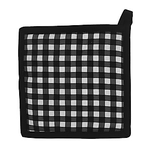 Cotton Candy Mitten and Pot Holder Set.100% Cotton Shell & Polyester Fill | Pot Holder - 8"x8" and Oven Mitts - 7"x13" | Comfortable, Machine Washable, Heat Resistant