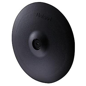 Roland CY-12C Electric Drum Crash V-Cymbal, 12-Inch, Black