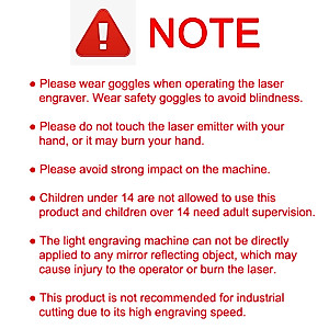 ORTUR Laser Master 2 S2 LU2-10A Laser Engraver Laser, 10000mW Engraving Cutting Machine, DIY Laser Marking for Metal, Laser Class 1