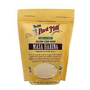 Bob's Red Mill Organic Masa Harina Corn Flour, 24-ounce (Pack of 4)