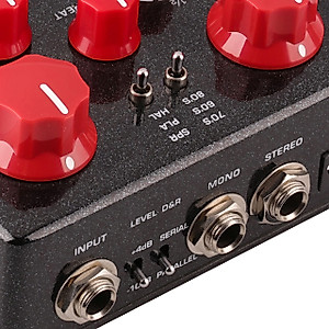 NUX NDR-5 NUX | Atlantic Delay & Reverb Pedal,Black