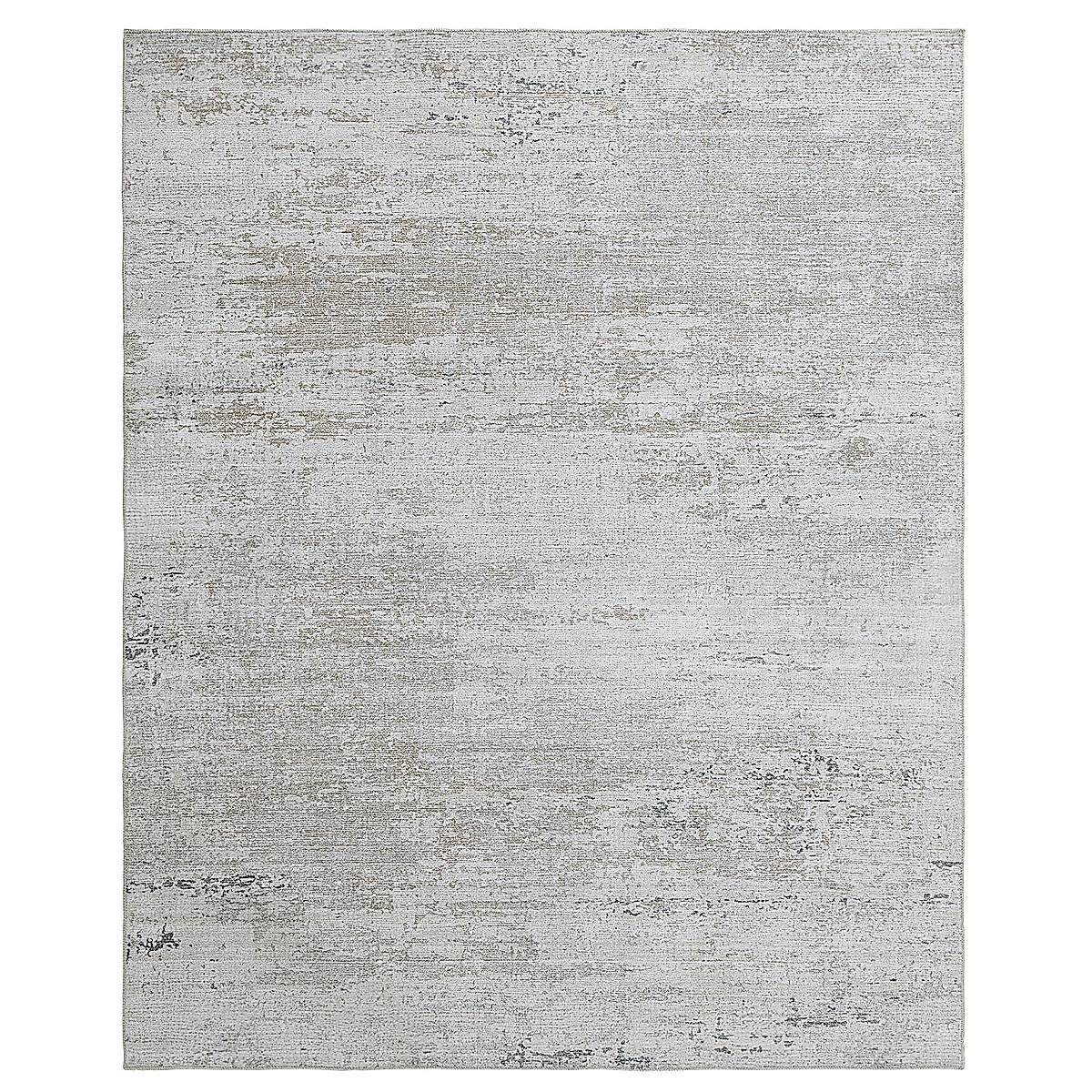 HOMBYS 9x12 Modern Area Rug for Living Room Bedroom, Large Boho Floor Carpet with Non-Slip Backing for Indoor Office Dining Room, Abstract Home Deco Non-Shedding, Khaki, Machine Washable