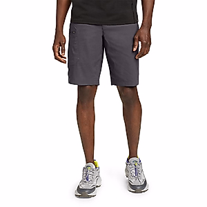 Eddie Bauer Men's Rainier Shorts, Dark Smoke Rainier, 36