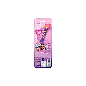 DreamWorks Gabby's Dollhouse Toy Microphone for Kids, Musical Toy for Girls with Built-in Song, Kids Microphone Designed for Ages 3 and Up