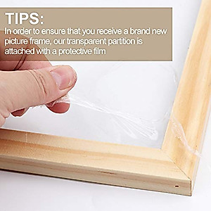 Aytai Wedding Guest Book Alternative, Drop Top Frame with 102 Wooden Hearts, Rustic Sign in Guest Book for Wedding Baby Shower Reception Decorations