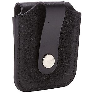 Charles-Hubert, Paris 3572-4 Black Leather 48mm Pocket Watch Holder