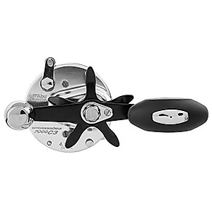 Abu Garcia C3-7000 Ambassadeur Baitcast Fishing Reel,Silver