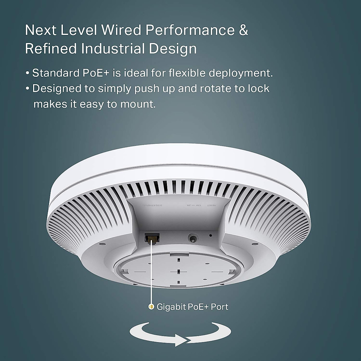 TP-Link EAP610 | Omada Business WiFi 6 AX1800 Wireless Gigabit Access Point| Support Mesh, OFDMA, Seamless Roaming & MU-MIMO | SDN Integrated | Cloud Access & Omada App | PoE+ Powered | White