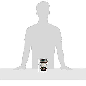 Pearlstar Solar Lantern Outdoor Waterproof Hanging Solar Garden Lights - 2 Pack Solar Powered Landscape Christmas Lanterns with Retro Design for Patio, Yard, Garden and Pathway Decor ( Warm Light )