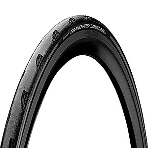 Continental - Continental 28-622 Grand Prix 5000 All Season (700 x 28C) Black Black-Reflex Foldable Skin Tire - 1 Piece