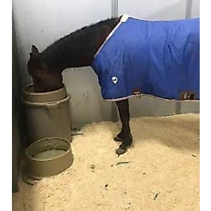 Porta-Grazer XL Traveler w/Water Trough, Slow Hay Horse Feeder