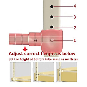 Bed Rail for Toddlers Extra Long Bed Railing for Queen & King & Twin Full Size Bed Rail Guard Bed Safety Fence Guard Rail Rail Sleep Rails Bed barriers Bumper Extra Tall Rail 70.8" 1 side