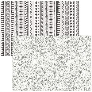 Baby Play Mat for Infants | One-Piece Reversible Foam Floor Mat | Large | Eco-Friendly | Extra Soft | Thick | Non-Toxic | Toddlers | Kids (Sage Petal/Natural Mixed Marks, Large)
