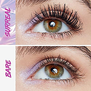 Maybelline The Falsies Surreal Extensions Washable Mascara, Volumizing, Lengthening Mascara Make Up, Blackest Black, 1 Count