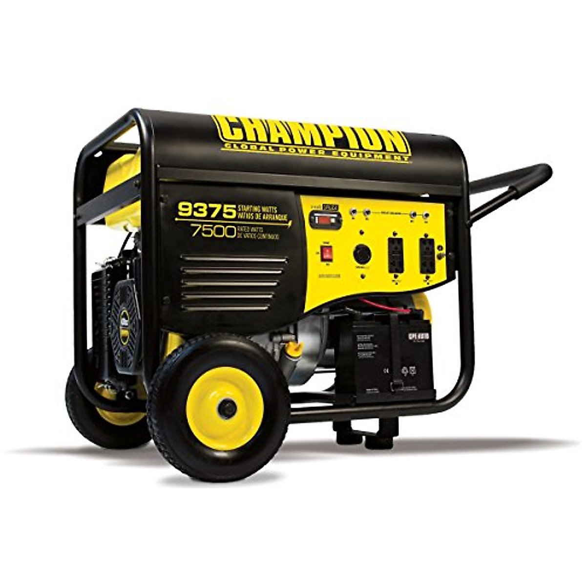 Champion 7500-Watt Portable Generator with Electric Start and 25-ft. Extension Cord