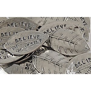 Set of 10 Believe in Yourself Sentiment Tokens