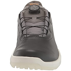 ECCO Men's BIOM HYBRID 4 BOA GORE-TEX WATERPROOF, MAGNET/FROSTY GREEN, 11-11.5