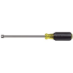 Klein Tools 646-5/16M 5/16-Inch Hex Magnetic Tip Nut Driver with 6-Inch Hollow Shank