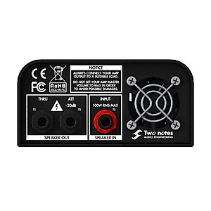 Two Notes Torpedo Captor Reactive Loadbox DI and Attenuator - 8 Ohm