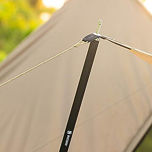 OneTigris Lightweight Tent Poles, 2pc/set, 7075 Aluminum Alloy, Adjustable & Extendable