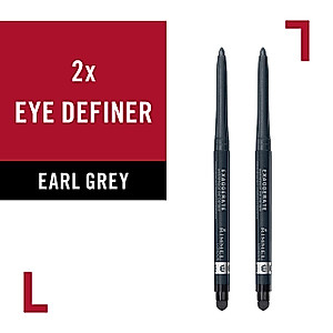 Rimmel Exaggerate Eye Definer, Earl Grey, 2 Count