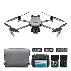 DJI Mavic 3 Cine Premium Combo, Drone with 4/3 CMOS Hasselblad Camera, 5.1K Video, Omnidirectional Obstacle Sensing, 46 Mins Flight, 15km Video Transmission, with DJI RC Pro,  Two Extra Batteries