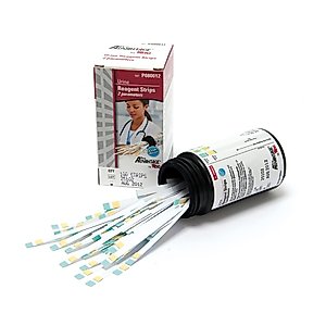 Pro Advantage P080012 Urine Reagent Strips, 2 Parameter, Glucose, Protein, CLIA Waived, 100/Btl