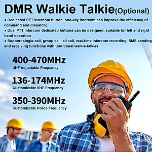 Conquest F5 Unlocked Rugged Smartphone, Android 12 LTD Cell Phone, with PTT Button, 8000mAh Battery 5.5'' HD+, 48MP+8MP+13MP Cam IP68 (6+128GB Standard)