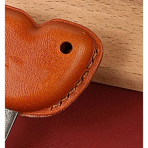 SANRILY Genuine Leather Key Holder for Vespa GTS GTS250 GTS300 Piaggio 3VTE Fly 125 200 300 GTV LXV150 GTV250 Keyless Motorcycle Keychains Holder Brown