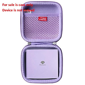 Hermitshell Travel Case for Phomemo M02 / Phomemo M02 Pro/Phomemo M02S Pocket Printer (Purple)