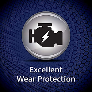 Mobil 1 High Mileage Full Synthetic Motor Oil 5W-30, 6-pack of 1 quarts