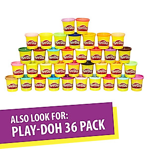 Play-Doh Max The Cement Mixer Toy Construction Truck with 5 Non-Toxic Modeling Compound Colors For 3+ Years, 2-Ounce Cans (Amazon Exclusive)