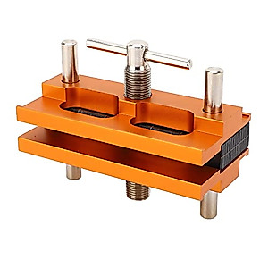 Self Centering Dowel Jig Kit,Drilling Guide Bushings Set Aluminum Alloy Anodized 4 Holes Drill Positioner Puncher Locator Joints Tool For Woodworking