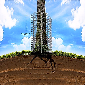 48'' x 100' 1/2inch Hardware Cloth Galvanized Welded Cage Wire, 19 Gauge Hardware Cloth Wire Metal mesh, Poultry Netting Square Chicken Snake Fencing Gopher Fence Racoons Rabbit Pen Gutter